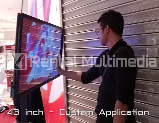 Sewa TV Touchscreen | Rental Multimedia Murah Surabaya